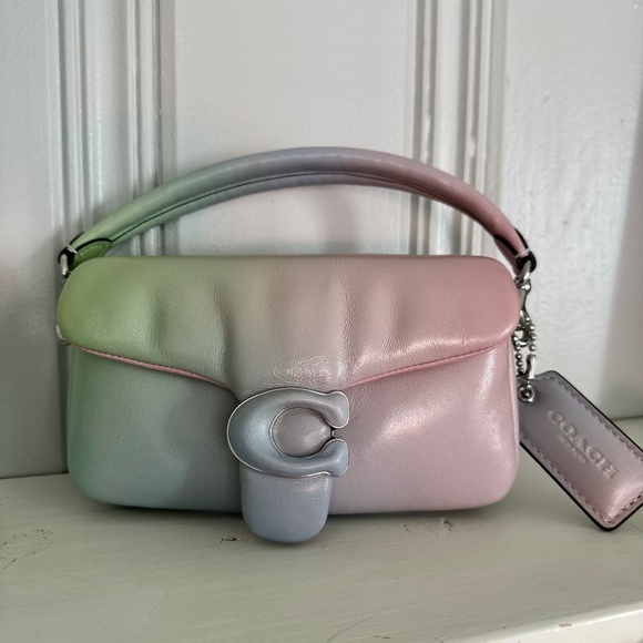 Coach | Bags | Coach Pillow Tabby 8 Rainbow | Poshmark
